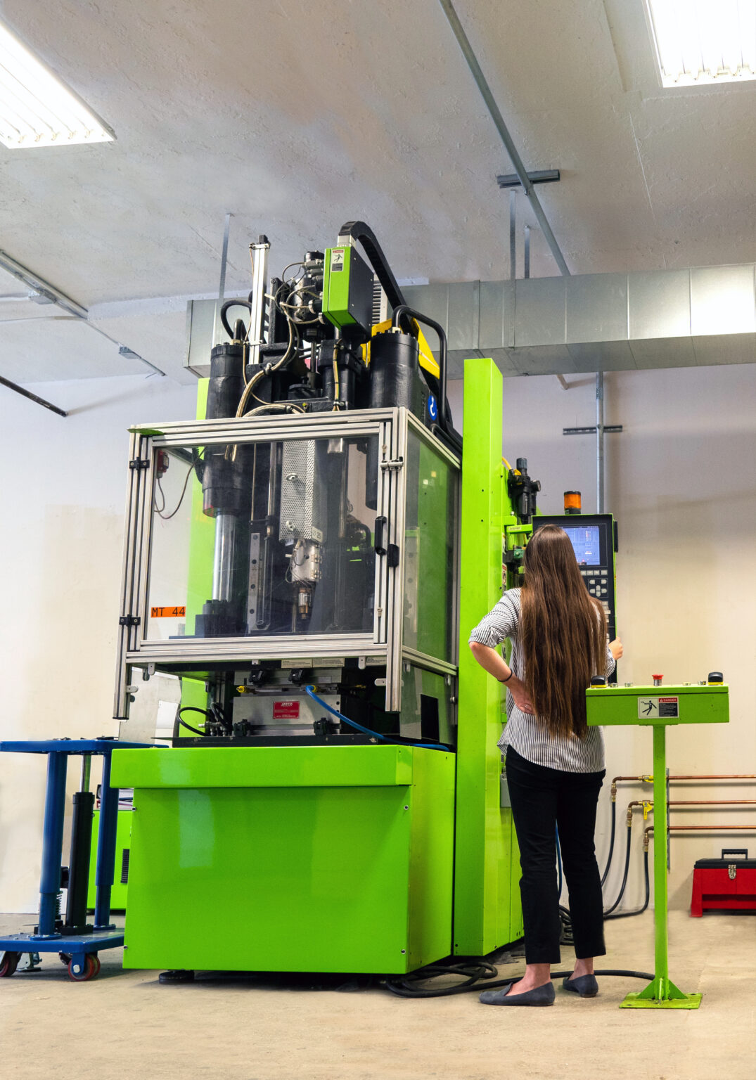 The Big, Mean, Green Injection Molding Machine